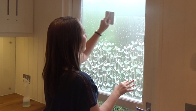 Privacy Window Film Frosted Glass Covering for Home Office