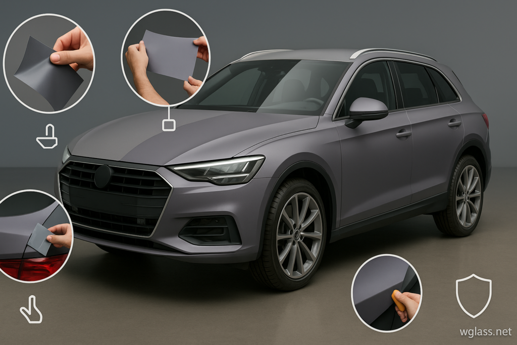 Easy Install Grey Purple TPU PPF: Stylish Protection Made Simple