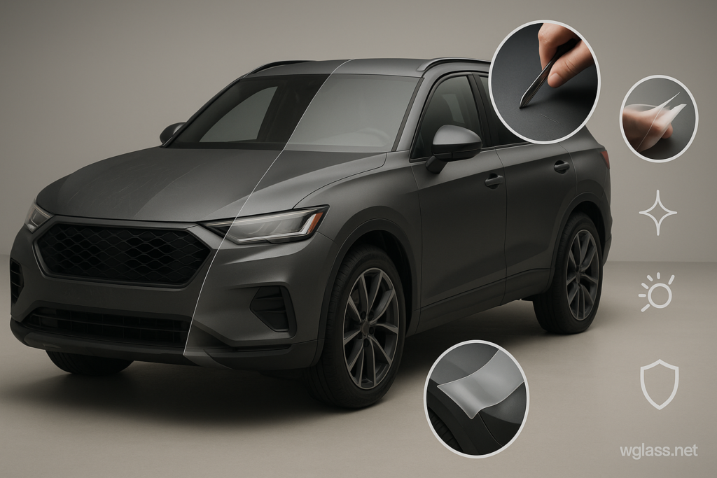 Scratch-Resistant Matte Paint Protection Film | Car Care