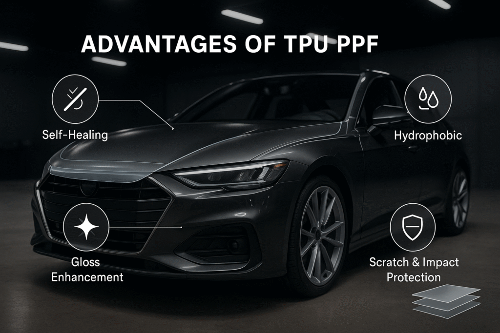 Advantages of TPU Paint Protection Film Over Other Materials